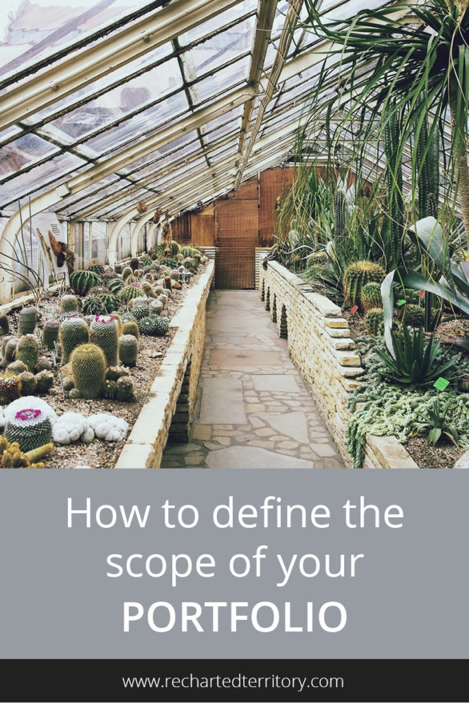 How to define the scope of your portfolio
